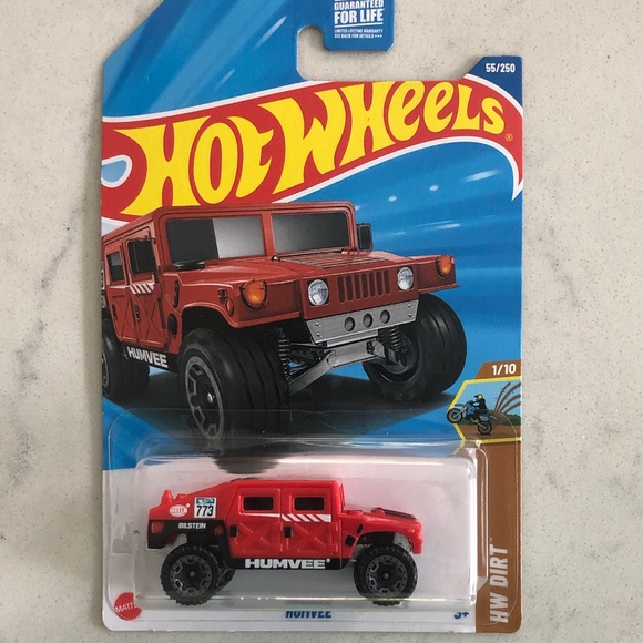 Mattel | Toys | Mattel Hot Wheels Red Humvee Vehicle | Poshmark